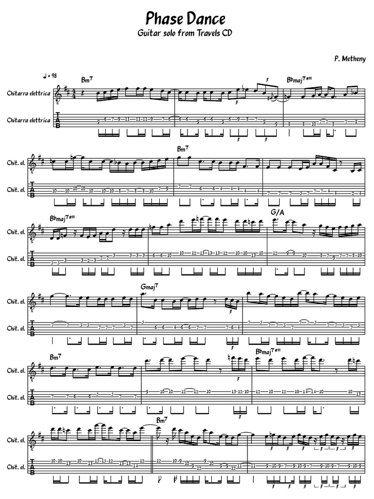 Phase Dance - Solo | PDF