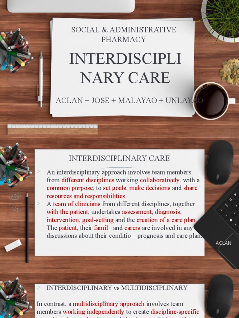 Group 1 Interdisciplinary Care | PDF | Pharmacy | Health Care