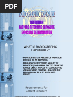 Radiography Exposure Time Calculations | PDF | Radiography | X Ray