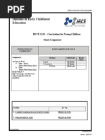 Contoh Template Lesson Plan Permata (Taska) | PDF