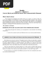 Detailed Lesson Plan in Health 7: (Fourth Quarter) | PDF | Non ...