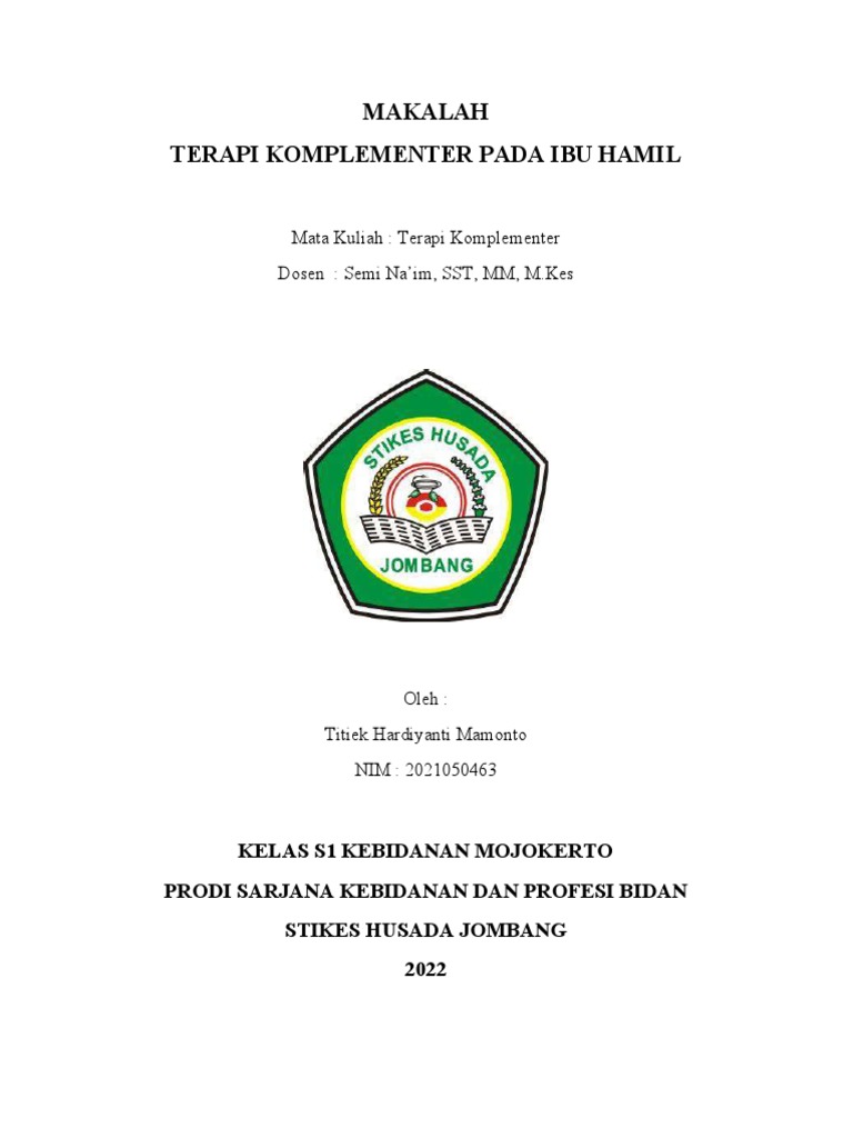 Terapi Komplementer untuk Ibu Hamil | PDF