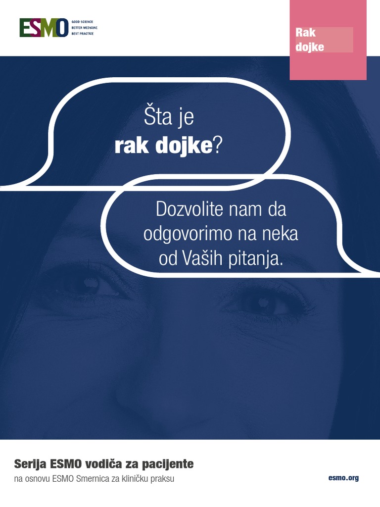 SR Karcinom Dojke Vodic Za Pacijente | PDF | Breast Cancer | Drugs