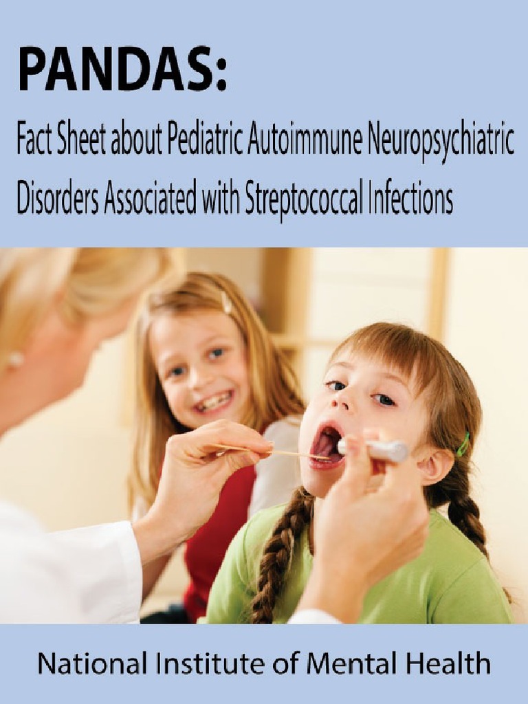 Pandas - Fact Sheet About Pediatric Autoimmune Neuropsychiatric | PDF ...