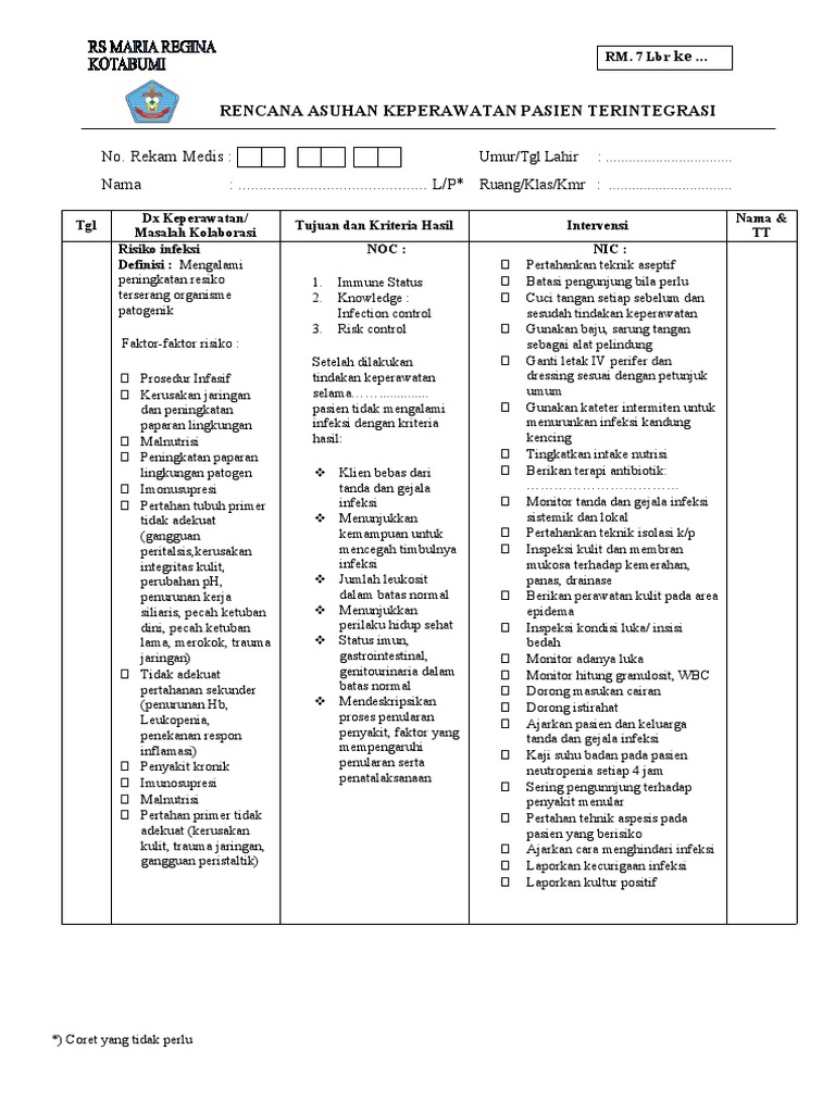 Resiko Infeksi | PDF