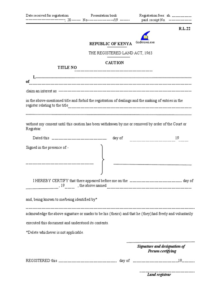 Caution Title No I, Of: Person Certifying | PDF | Justice | Crime ...