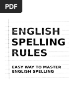 Syllabication Rules | PDF