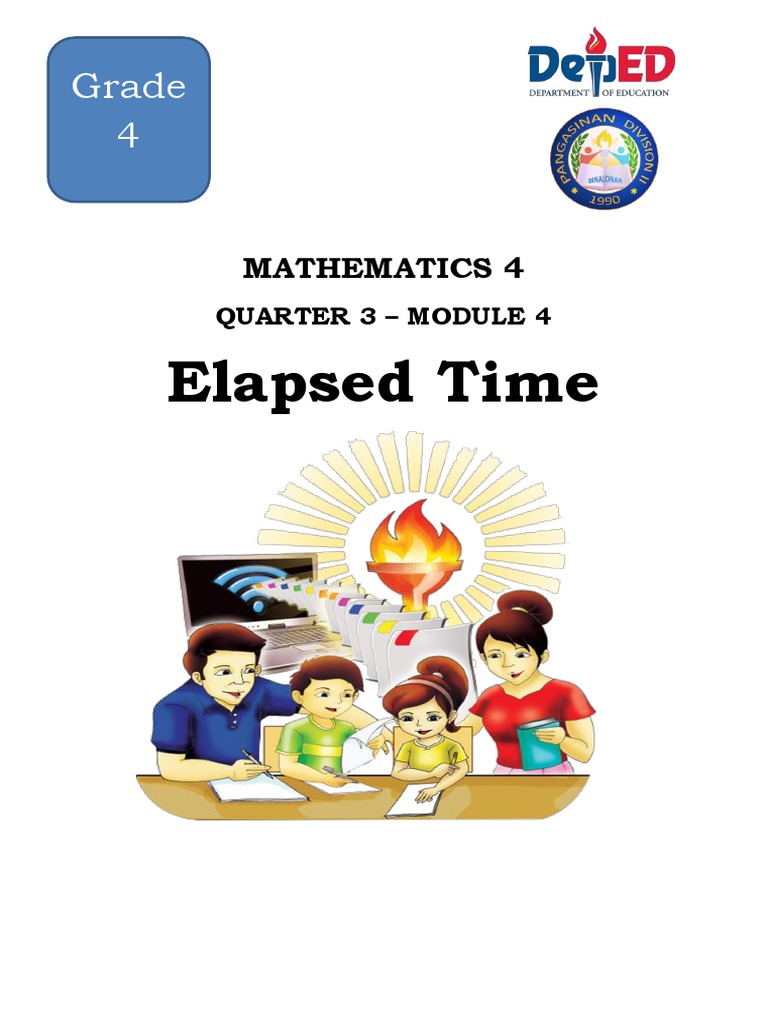 Elapsed Time: Grade 4 | PDF | Time | Subtraction