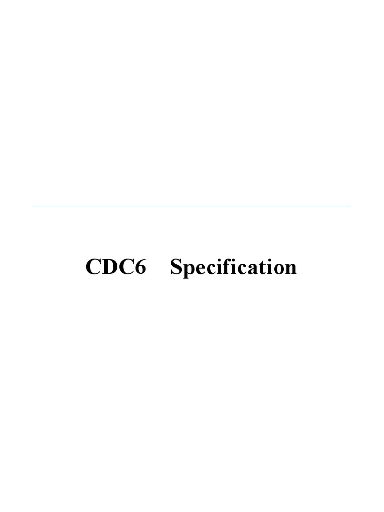 CDC6 Display Manual | PDF | Button (Computing) | User Interface