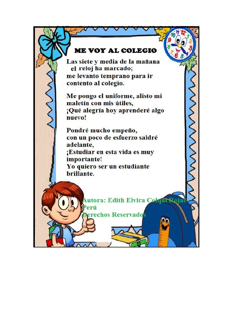 Poesía A La Escuela | PDF