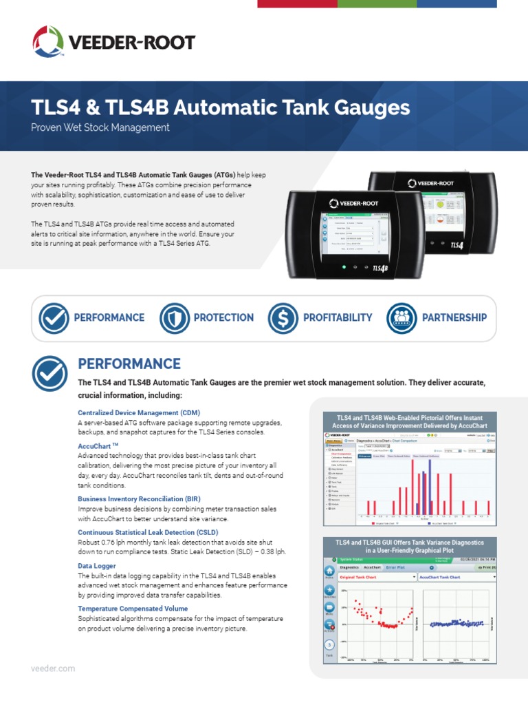 TLS4 & TLS4B Automatic Tank Gauges | PDF | Point Of Sale | Computing