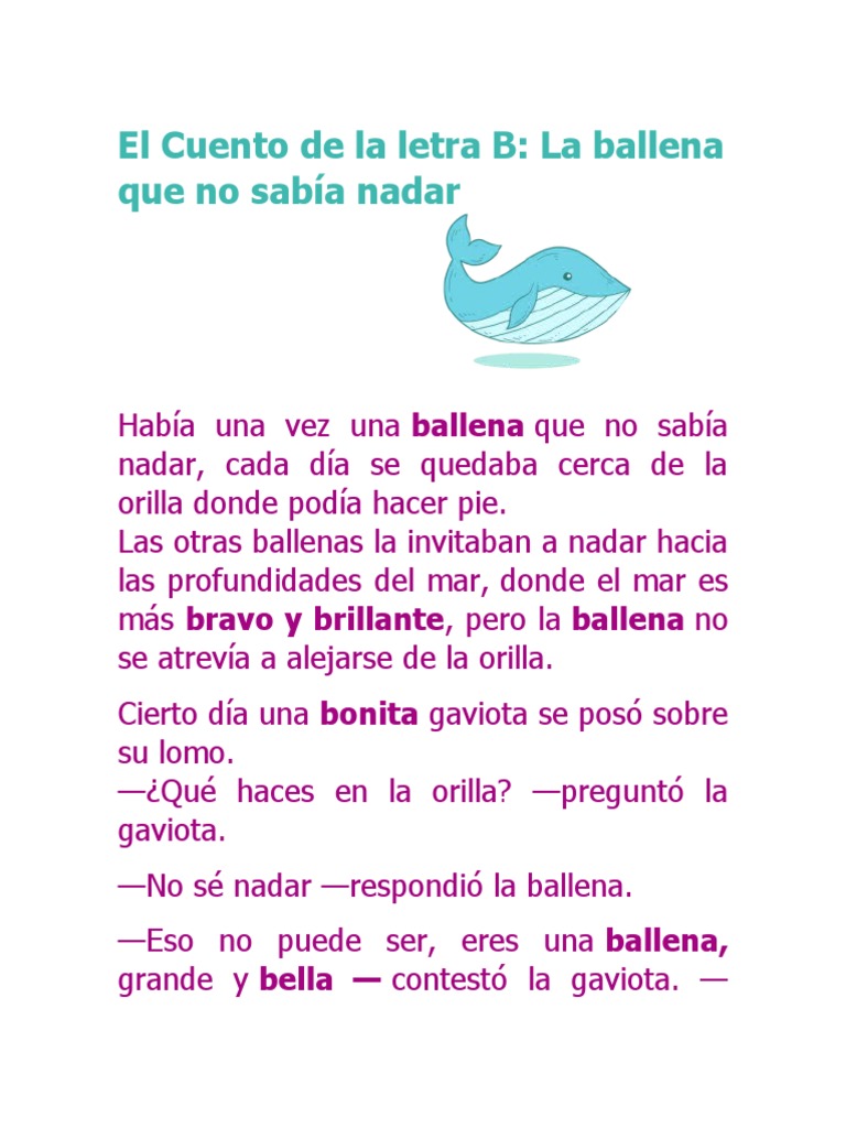 El Cuento de La Letra B | PDF