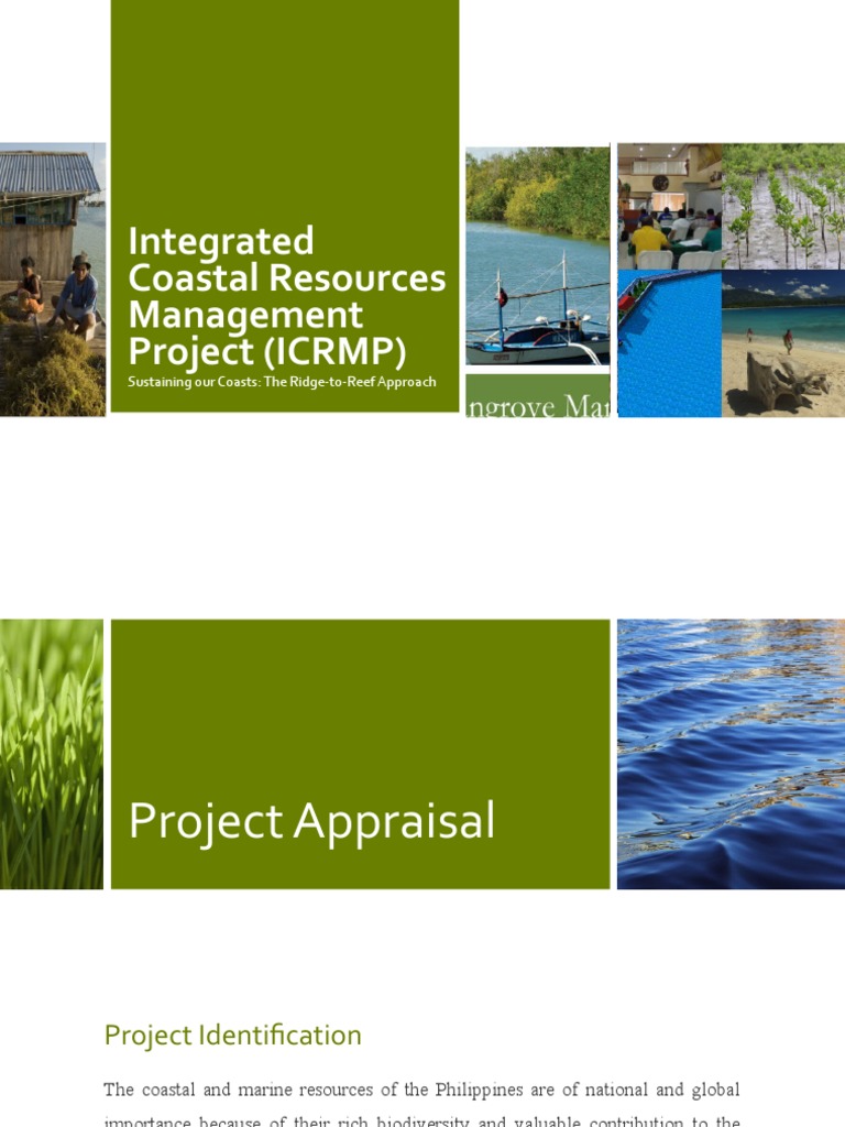 Integrated Coastal Resources Management Project (ICRMP) : Sustaining ...