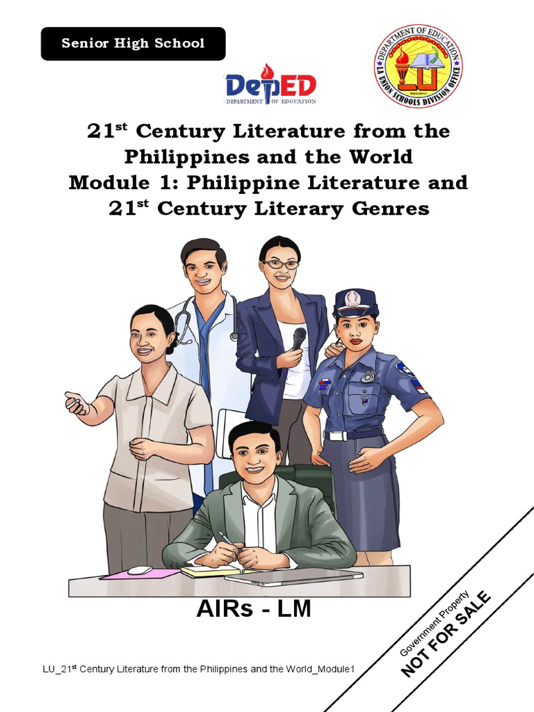 21 Century Literature From The Philippines and The World Module 1 ...
