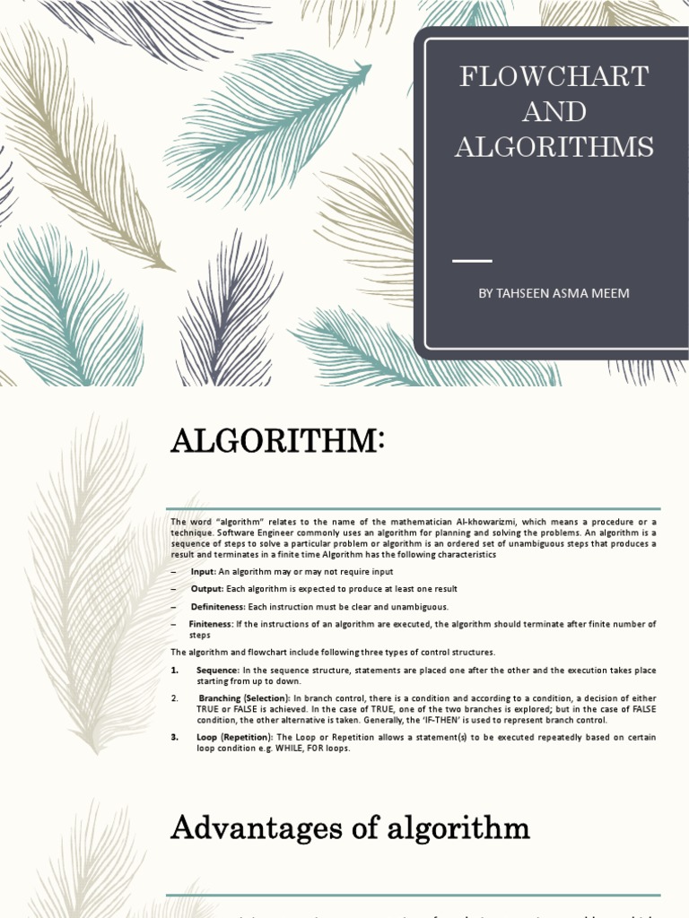 FLOWCHART and ALGORITHM | PDF | Algorithms | Programming