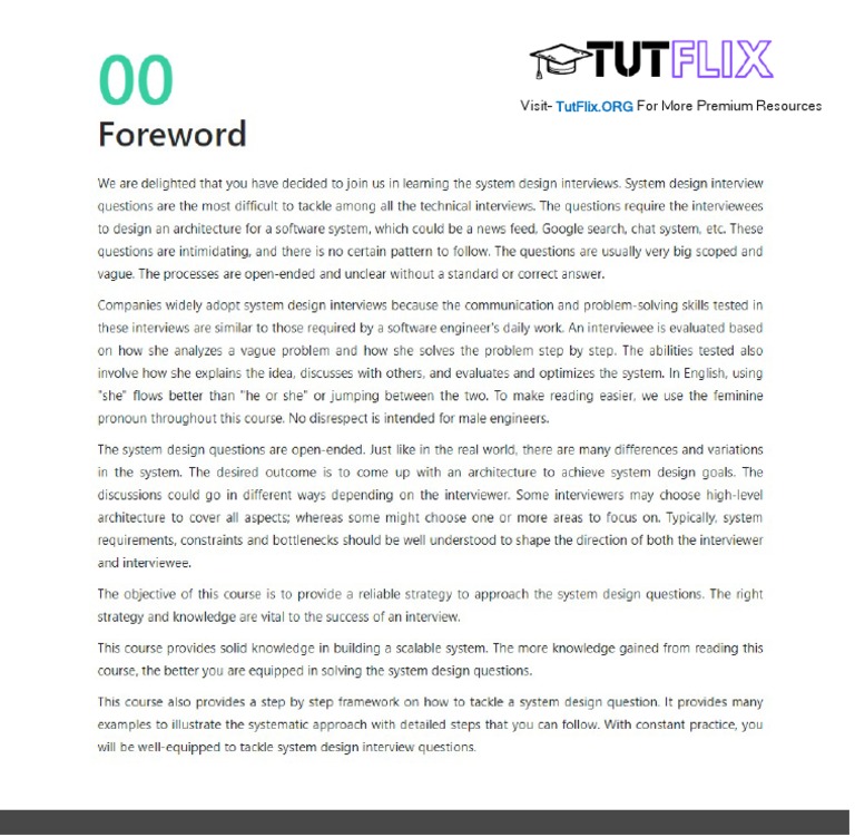 00 - ByteByteGo - Ace Your Next System Design Interview | PDF