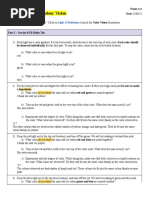 Remote Color Vision Lab Guide | PDF