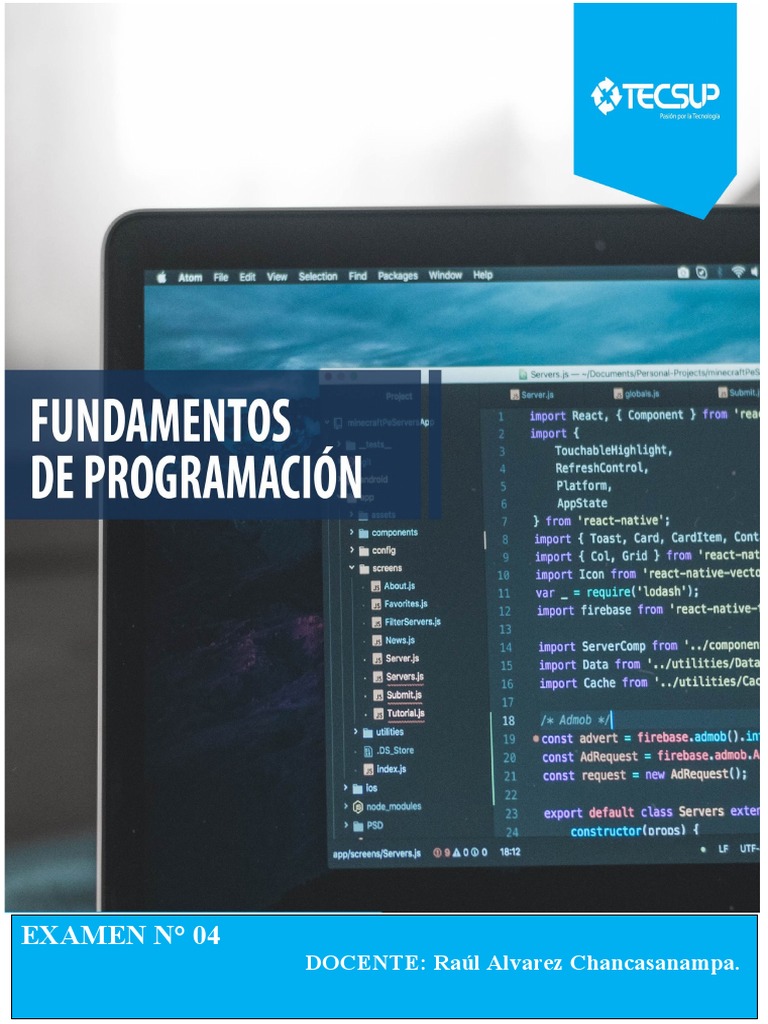 Examen 4-Fund de Prog | PDF | Python (lenguaje de programación ...