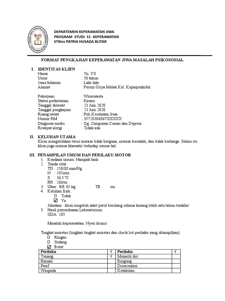 Askep HDR | PDF | Pengembangan Diri