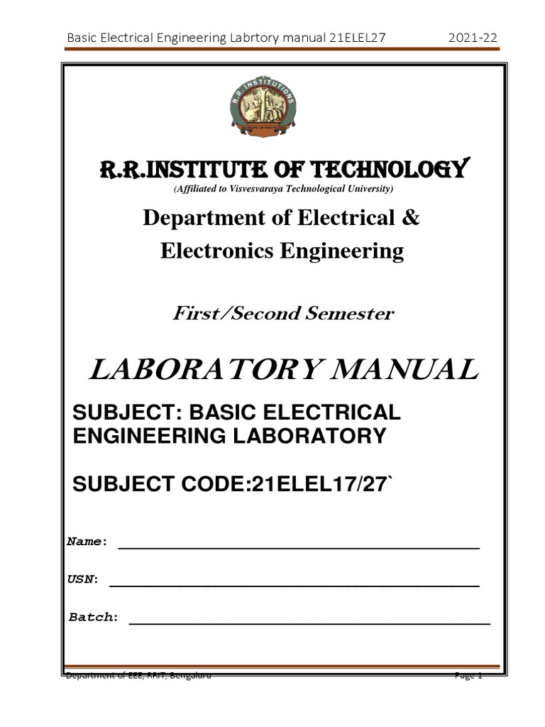 New BEE Lab 21elel27 | PDF | Incandescent Light Bulb | Fluorescent Lamp