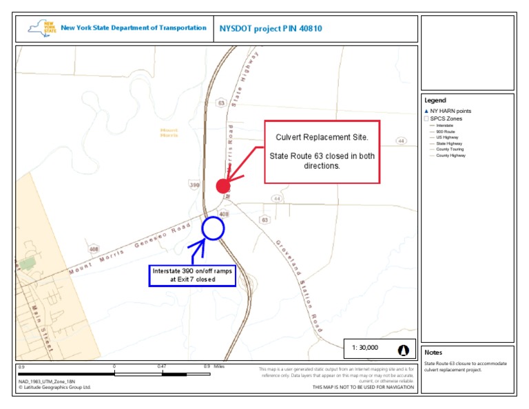 NYSDOT Project PIN 40810: New York State Department of Transportation ...