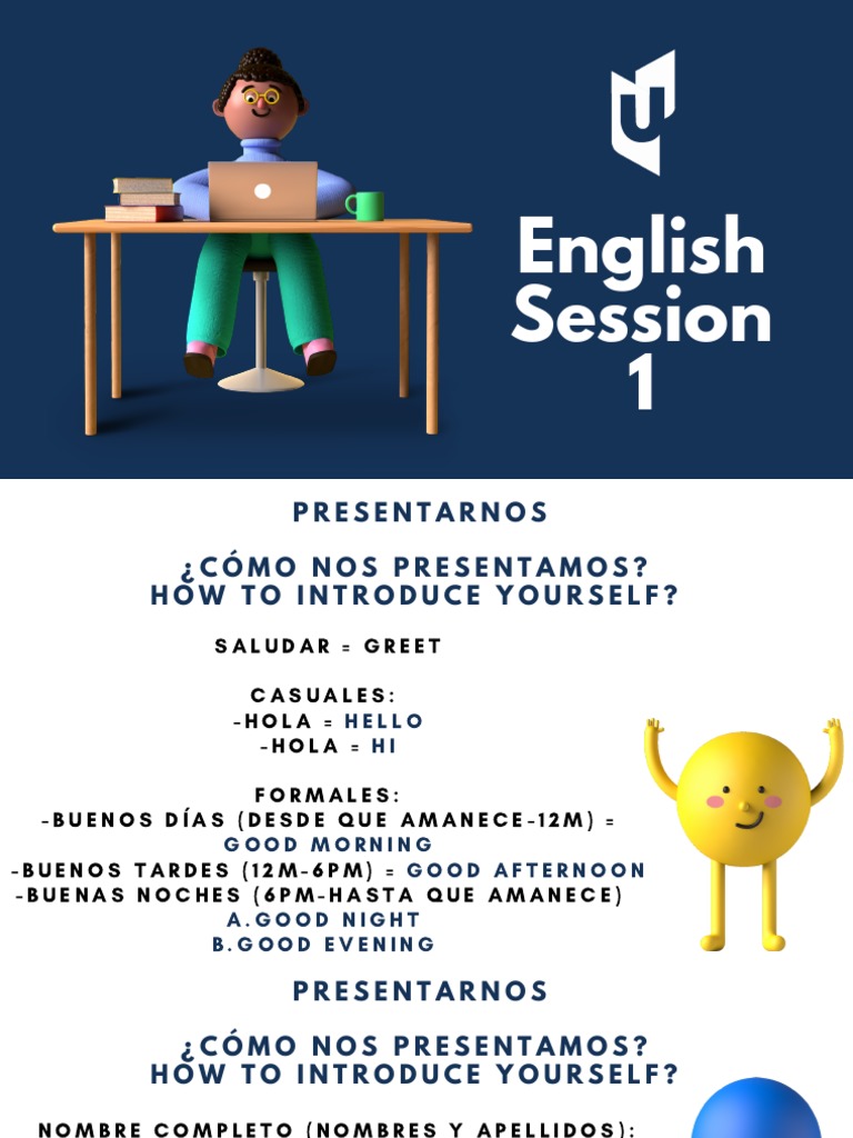 English Session 1 | PDF