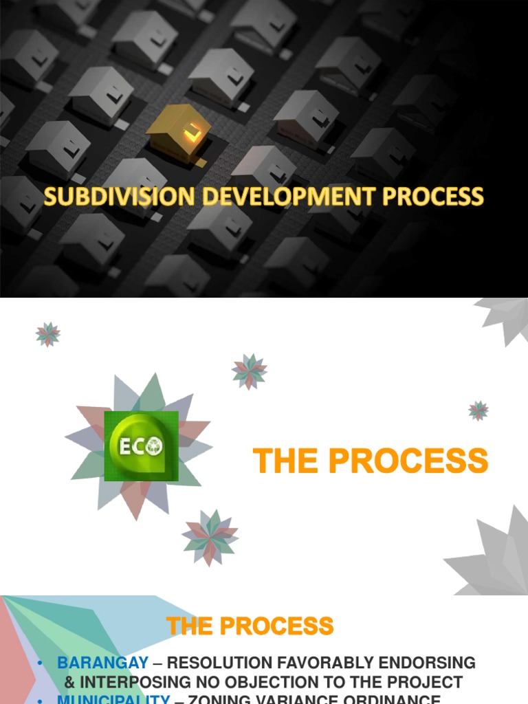 Subdivision Development Process in the Philippines | PDF | Sewage ...