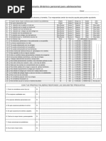 Escala de Achenbach CBCL (4 - 18) | PDF | Bienestar | Medicina