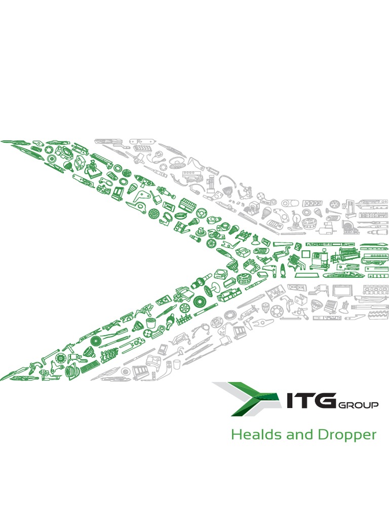 03 - Cat. Healds and Dropper | PDF | Textiles | Steel