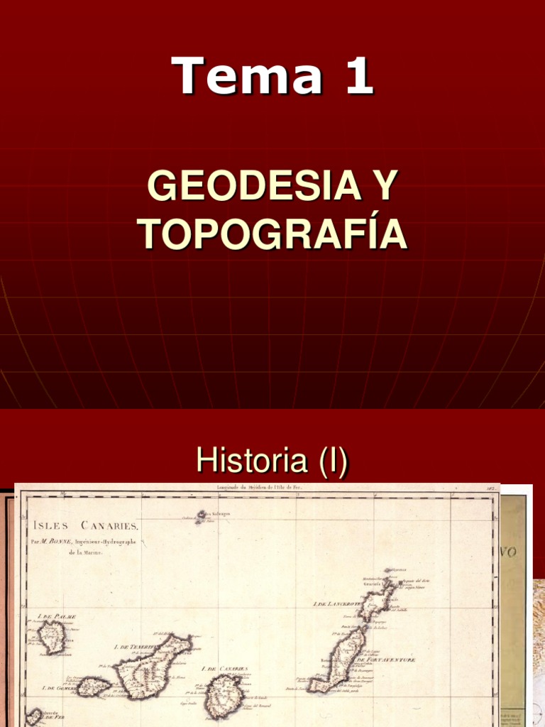 Geodesia y Topografía | PDF | Geodesia | Mapa