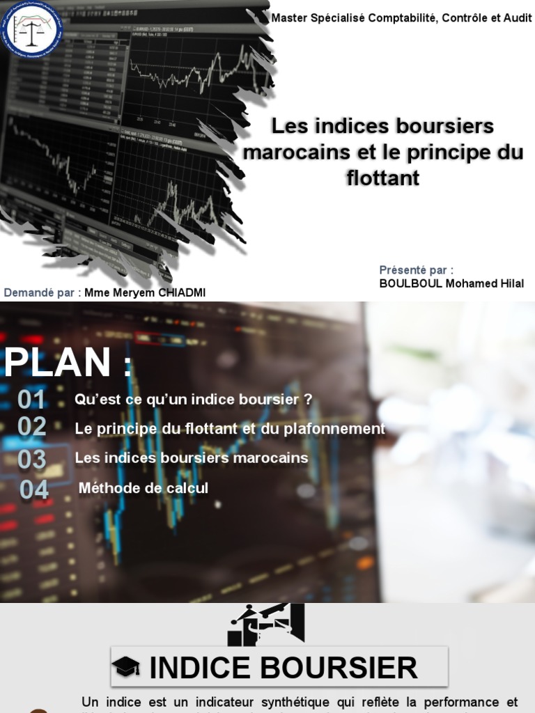 Les Indices Boursiers Marocains | PDF | Indice boursier | Action (Finance)