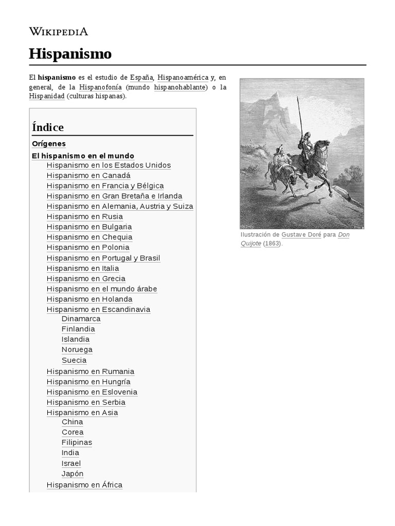 El impacto del hispanismo en Europa | PDF | Don Quijote