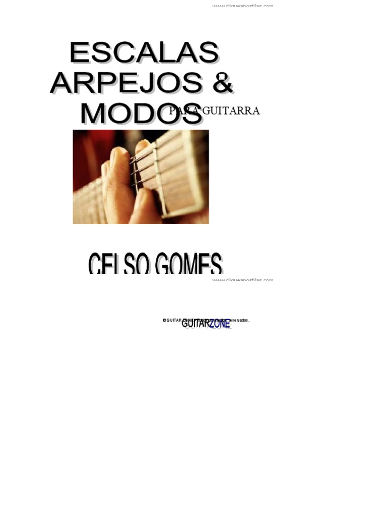 (Cliqueapostilas - Com.br) Escalas Arpejos e Modos | PDF | Escala (música) | Intervalo (música)