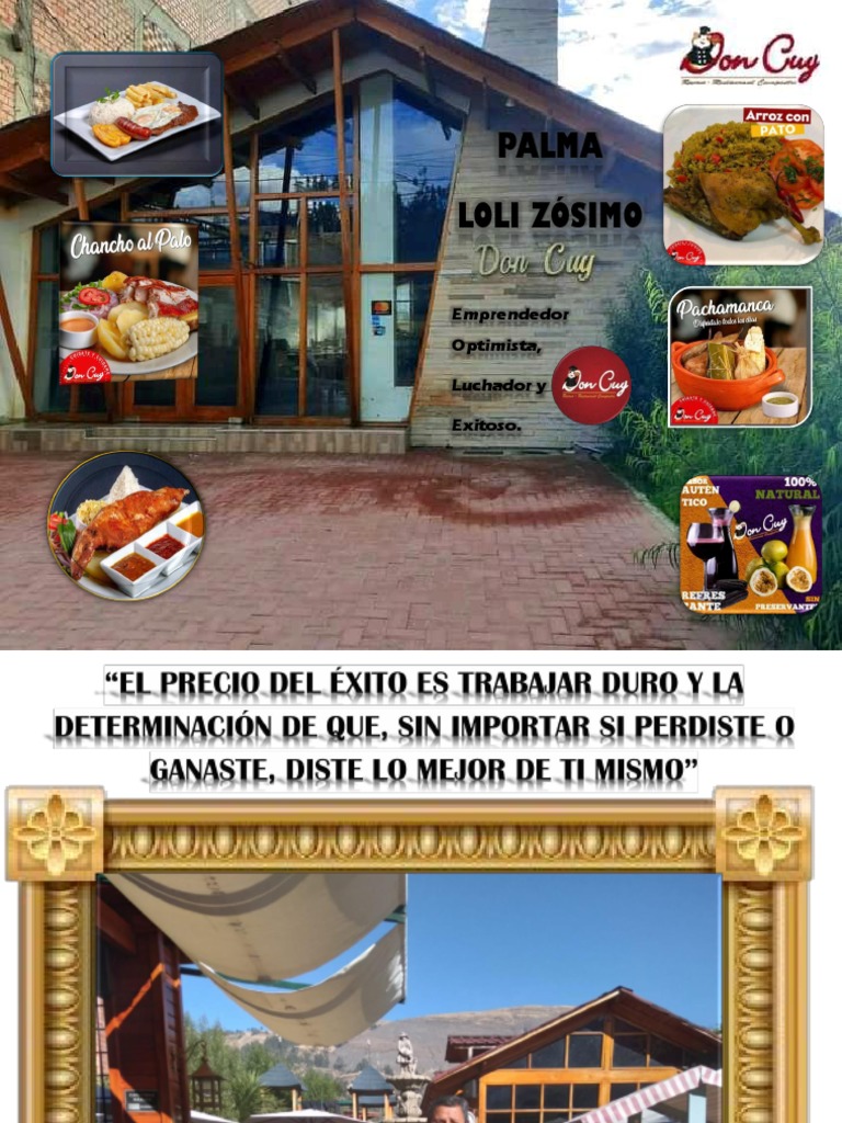 Perfil y trayectoria emprendedora de Palma Loli Zósimo, dueño del ...