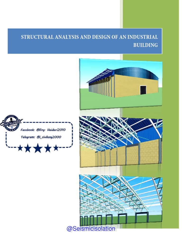 Industrial Building Structural Design Guide | PDF | Structural Load | Truss