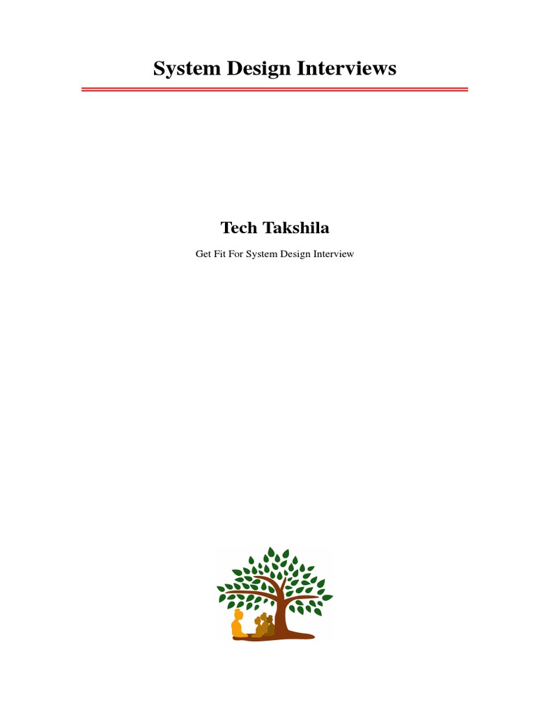 System Design Interviews: Tech Takshila | PDF | Client–Server Model ...