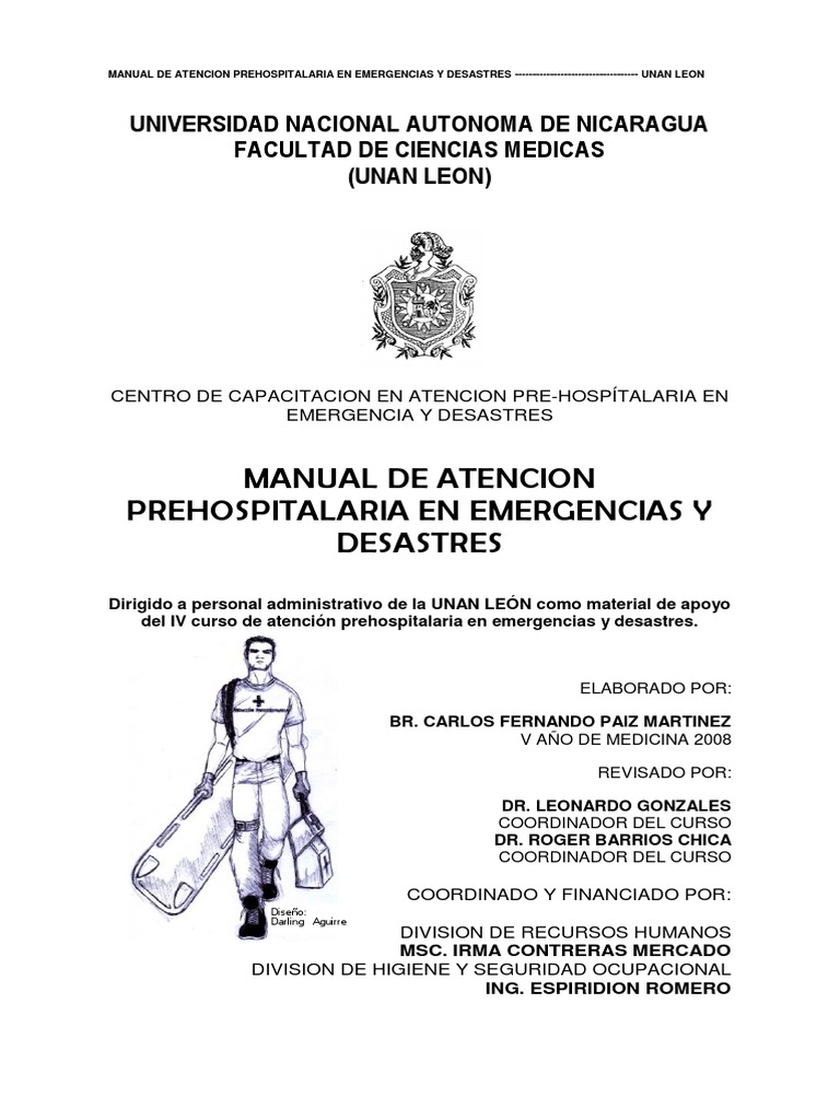 Manual de Atencion Prehospitalaria | PDF | Términos anatómicos de ubicación | Reanimación ...