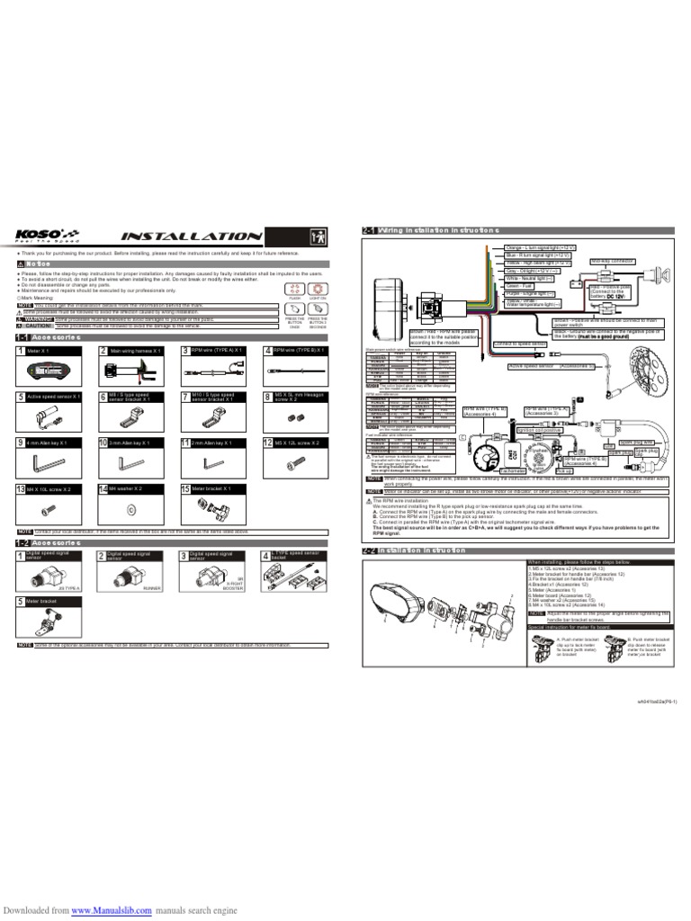 Wiring Installation Instructions | PDF | Electrical Connector | Traffic ...