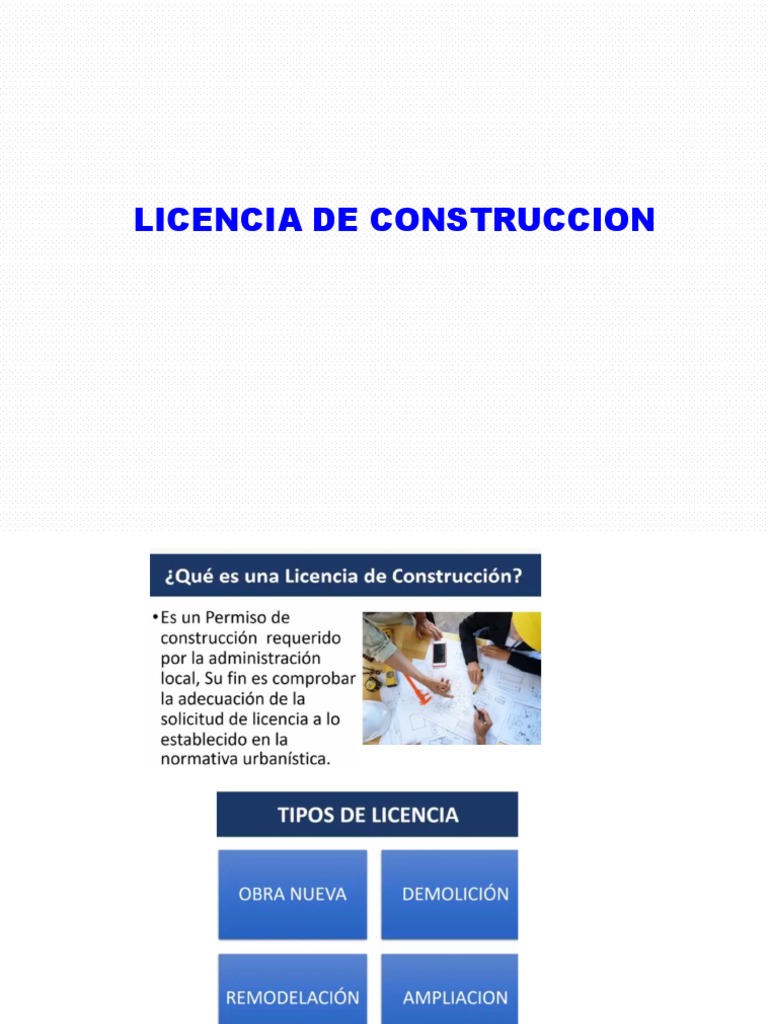 CL2 Licencia de Construccion | PDF
