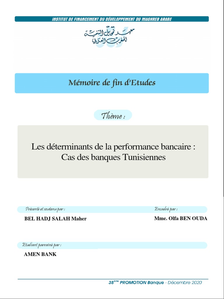 Performance Bancaire | PDF | Banques | Gestion des ressources humaines