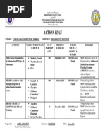 School IPED Program Action Plan 2020-2021 | PDF | Education Theory ...