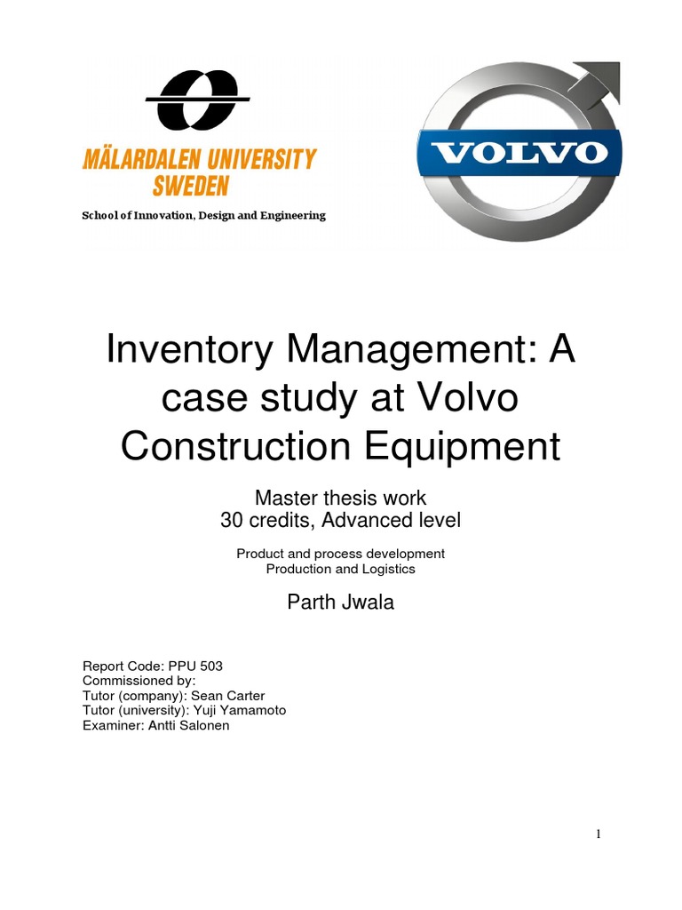 Optimizing Inventory Management Through a Lean Approach: A Case Study ...
