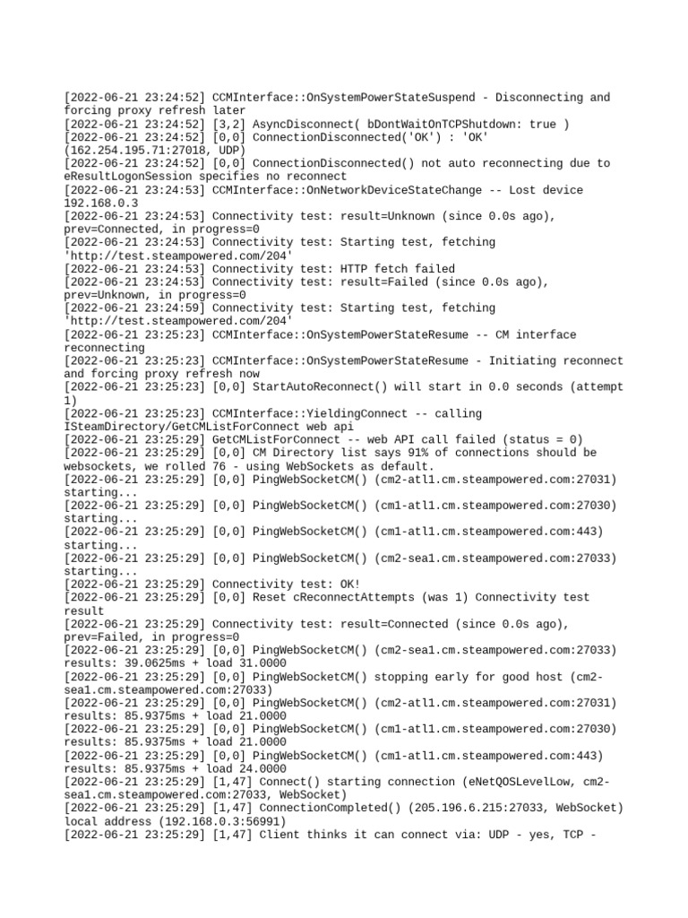 Connection Log | PDF | Hypertext Transfer Protocol | Transmission ...