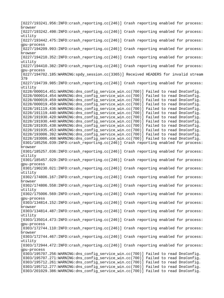 Cef Log - Previous | PDF | Computer Science | Digital Technology