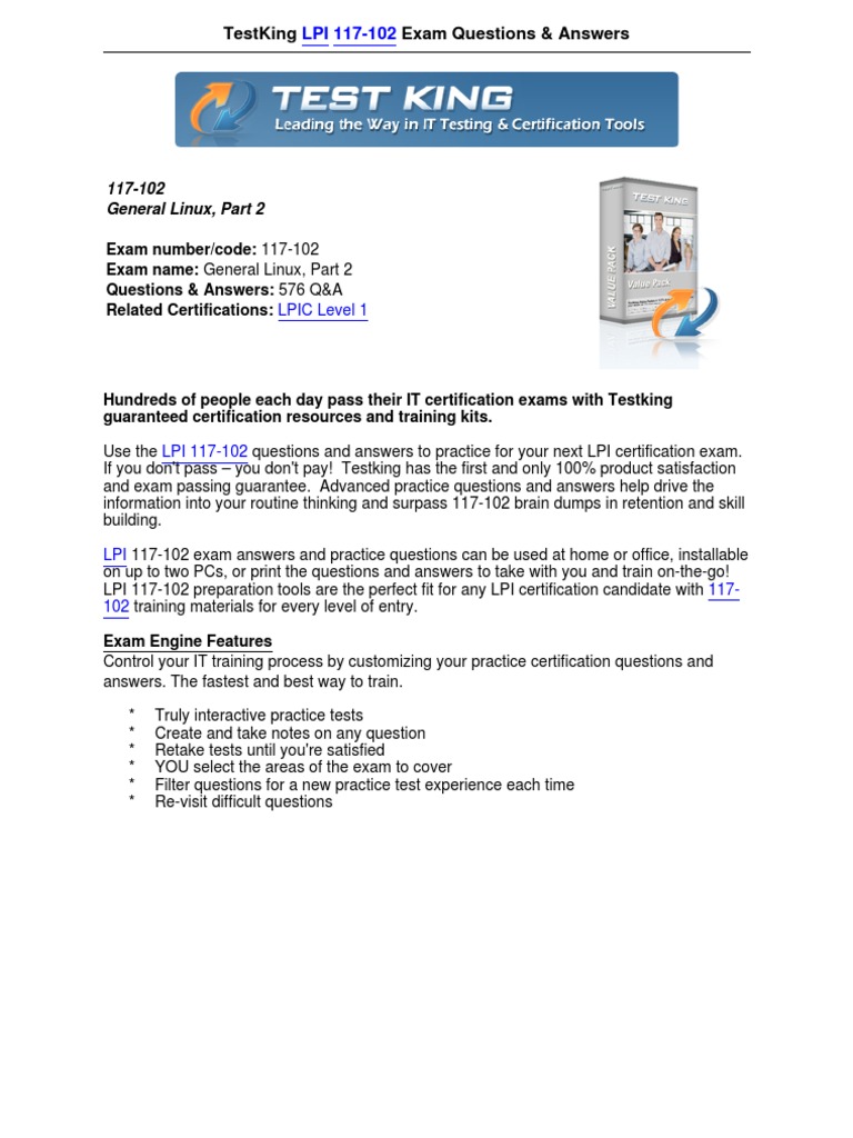 Lpi Test King Linux-102 | Download Free PDF | Port (Computer Networking ...