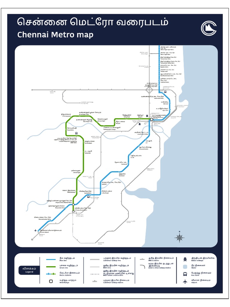 Chennai Metro Map | PDF