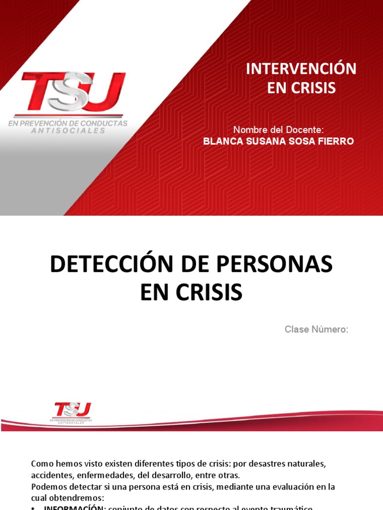 Detección de La Persona en Crisis | PDF | Depresión (estado de ánimo ...