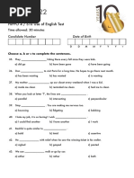 Stage 3 Hippo Exam Sample Test | PDF