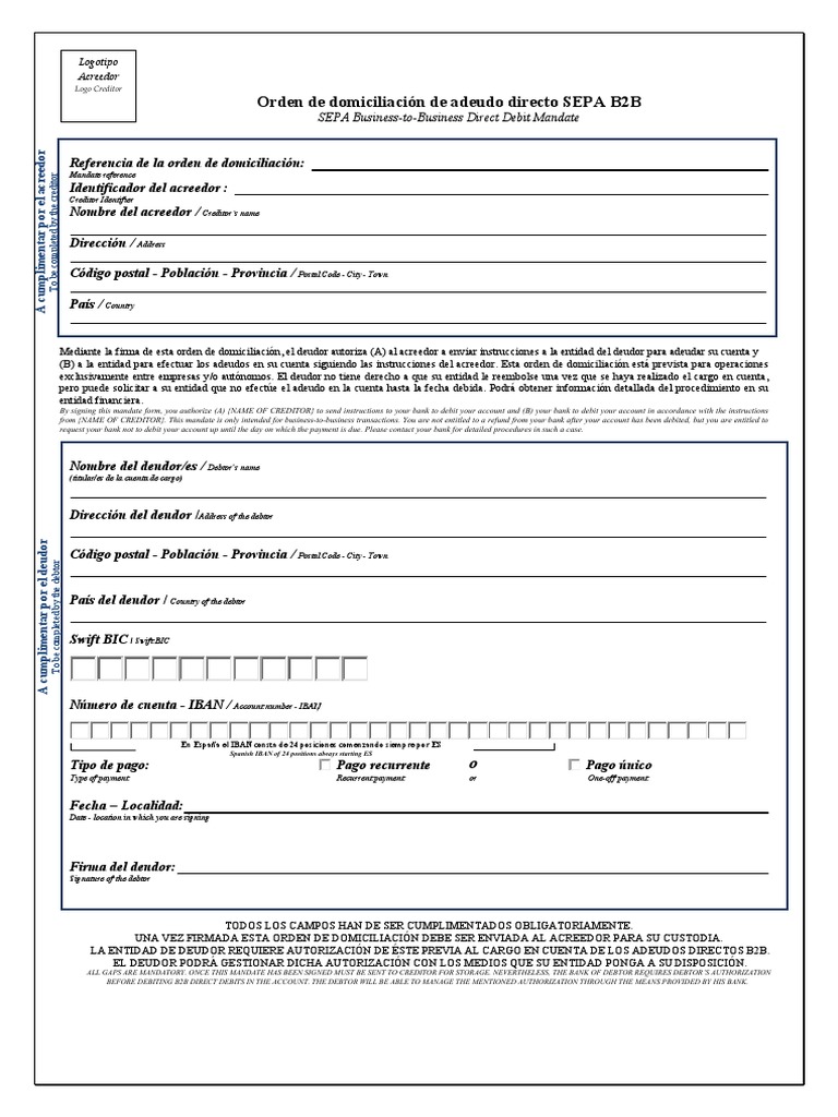 Cuaderno 50 SEPA B2B | PDF