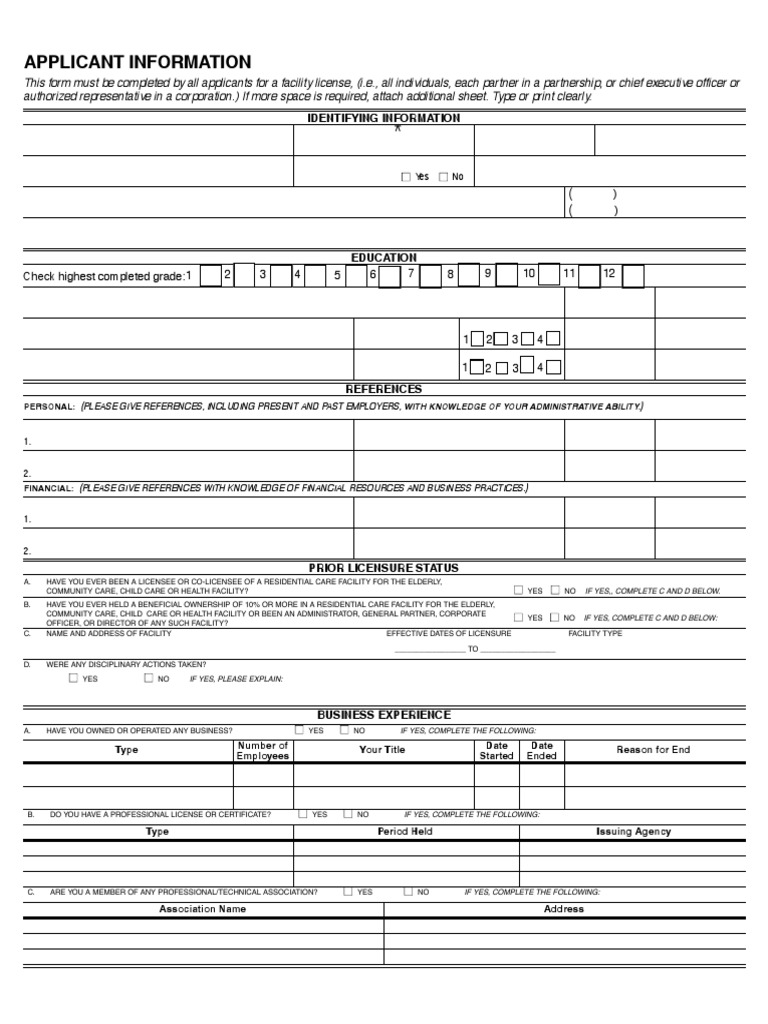 Lic 215 | PDF | License | Licensure